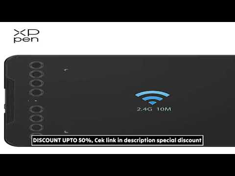 XPPen Deco Mini7W Wireless Drawing Tablet 7*4 Inch Graphics Tablet With 60 Tilt 8192 Level
