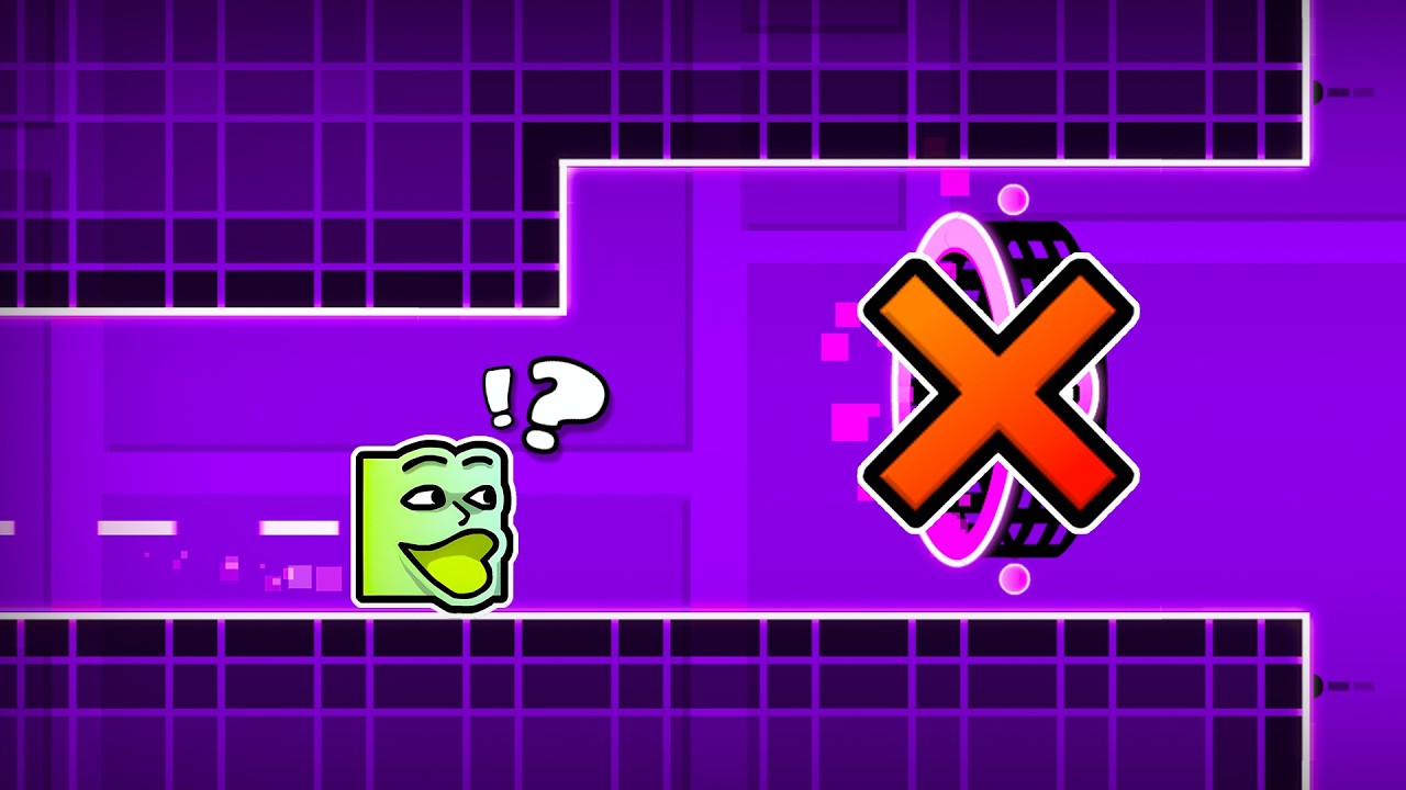 Geometry Dash without PORTALS