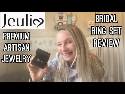 Jeulia - Premium Artisan Jewelry - Bridal Ring Set Review