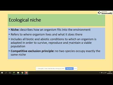 3.7.4.1 Populations in ecosystem. AQA A level Biology