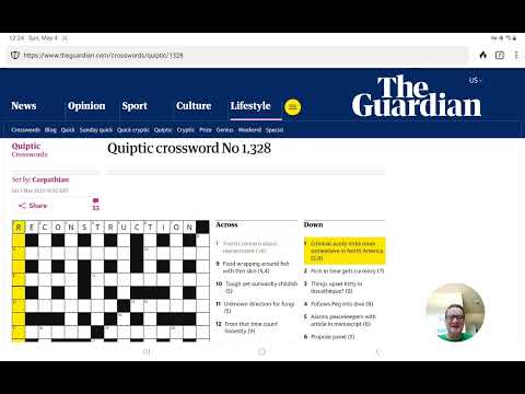 Guardian Quiptic Crossword (No. 1,328)