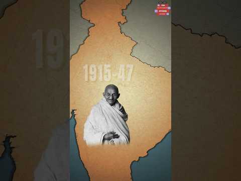 Gandhian Era 1915-1947.#shorts
