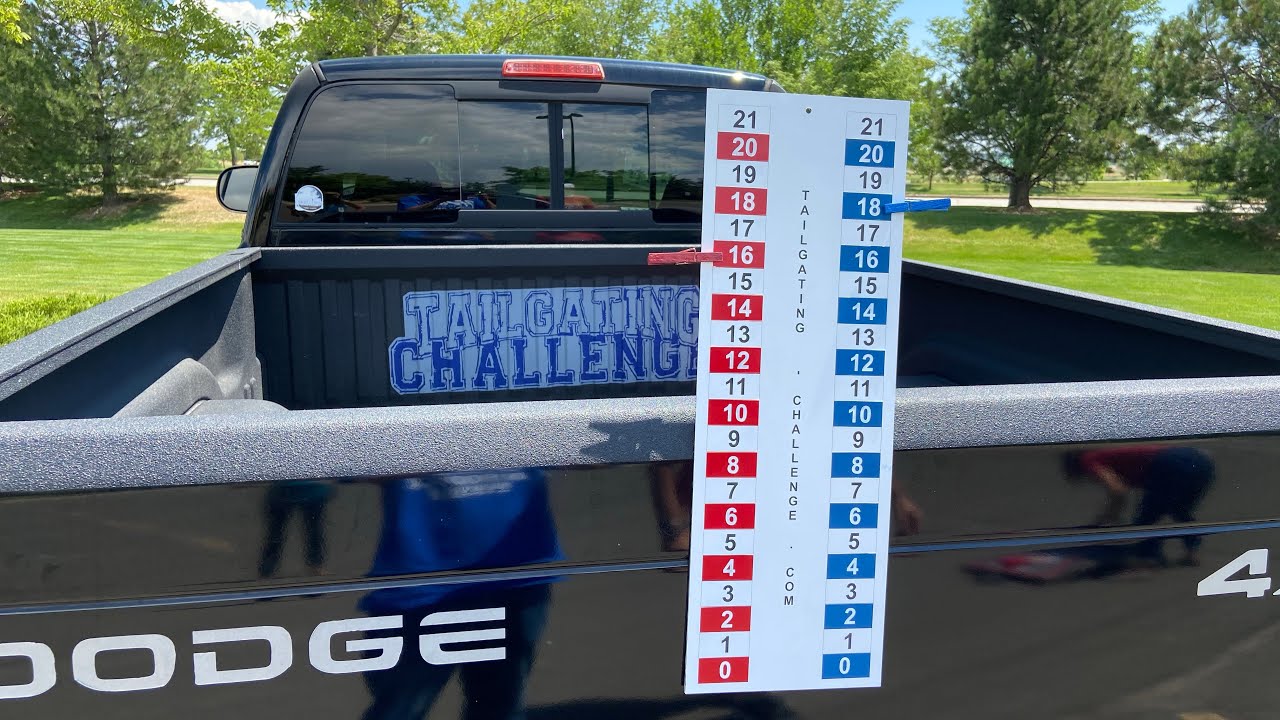 Magnetic Cornhole Scoreboard