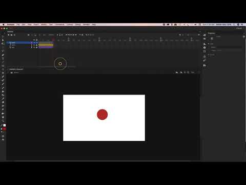 How to create a Shape Tween in Adobe Animate CC 2019