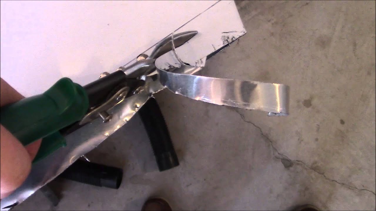 Sonex Aircraft Build Video 13 Elevator Skin Cutting and Tin Snips