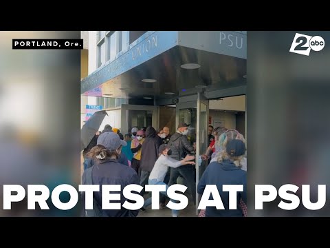 Protests at Portland State, Univ. of Washington over visits from conservative activist Riley Gaines