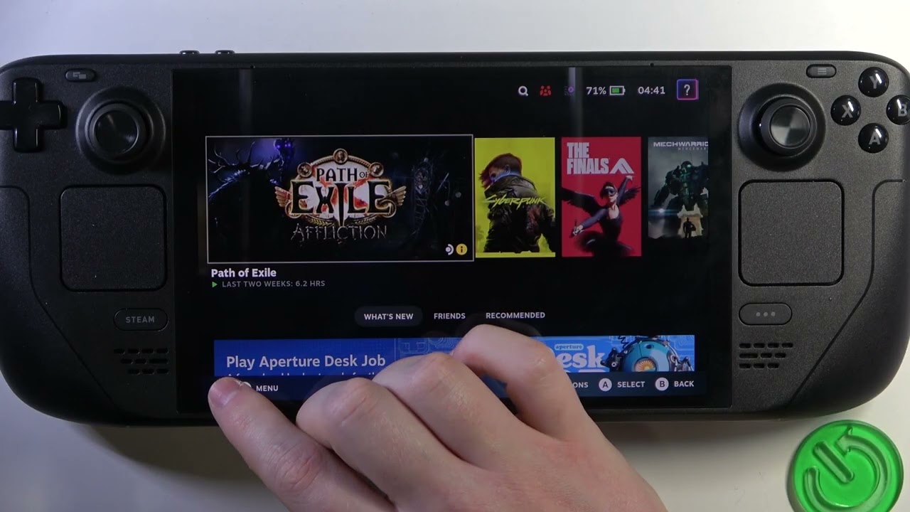 How To Enable & Disable Nintendo Button Layout Steam Deck OLED