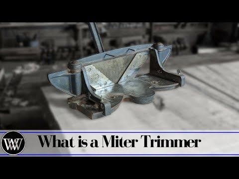What is a Miter Trimmer or Miter Shear