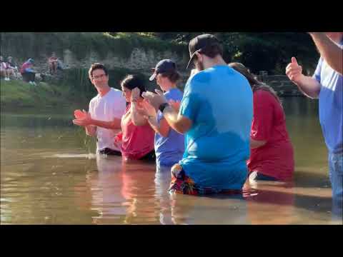 Baptisms at Journey Camp with LC3 Youth