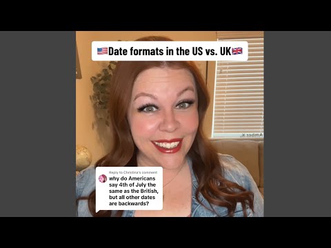 Date Formats in the US vs. UK! πΊπΈπ¬π§