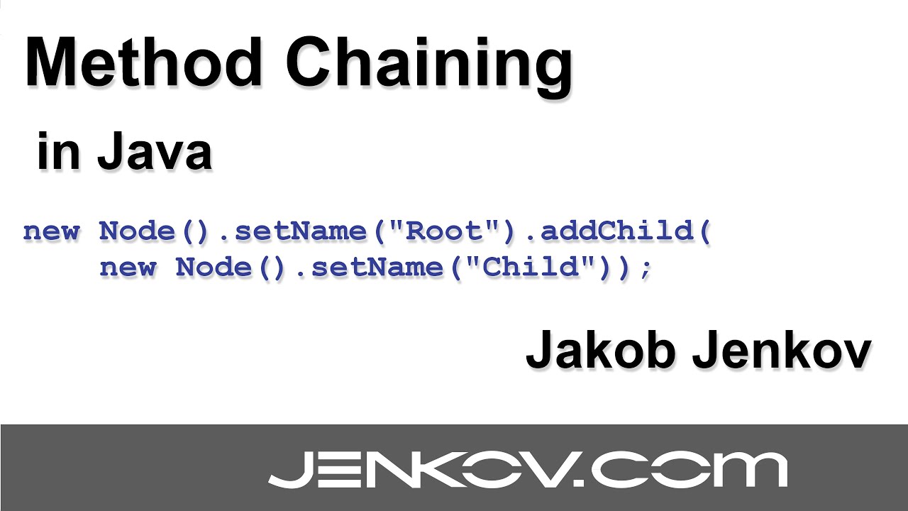 Method Chaining in Java - Express More With Less Code