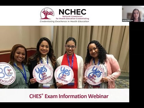 CHES Exam Information Webinar, Live event October 23, 2024