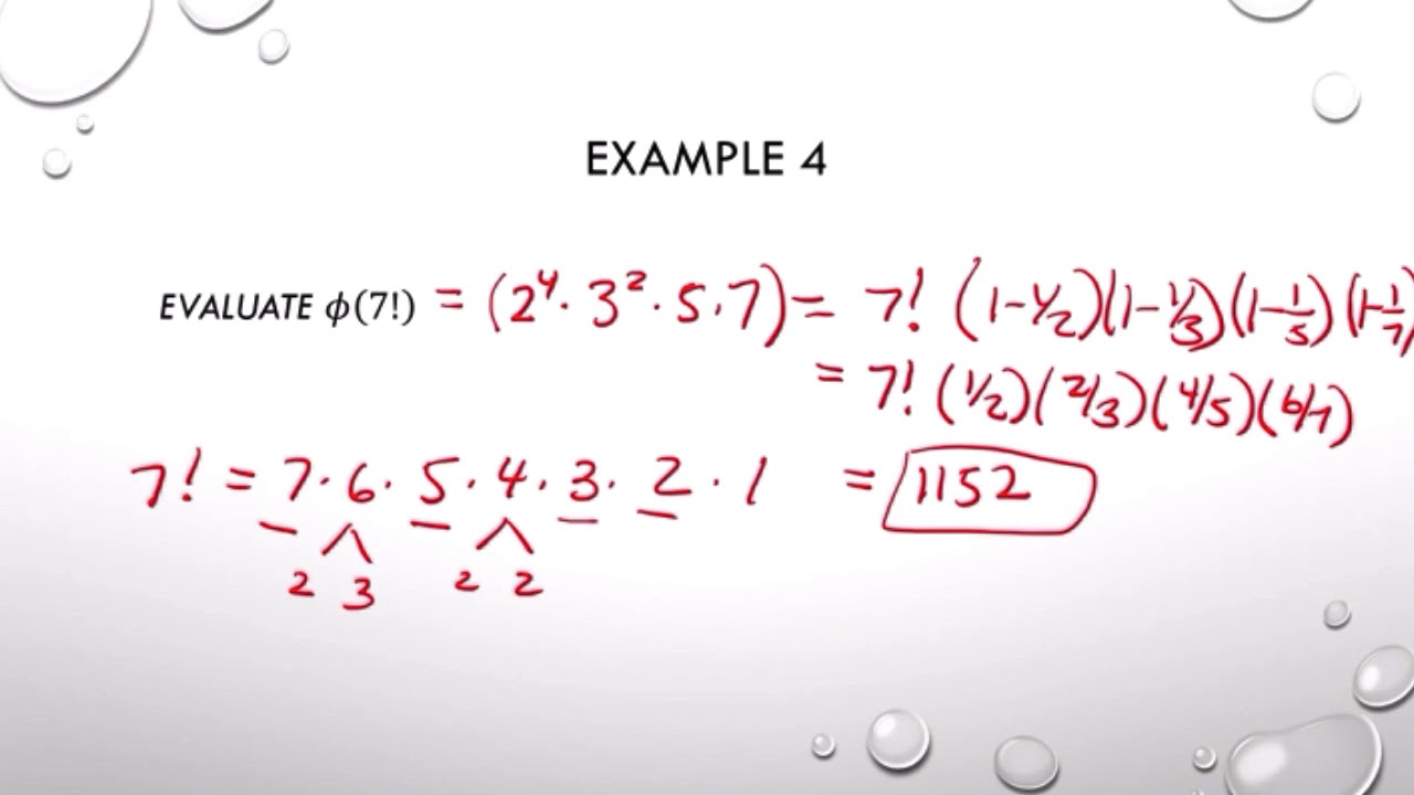 Euler Phi Function and iEuler's Theorem