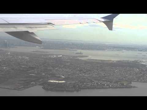 Takeoff from Newark, NJ to Las Vegas, NV