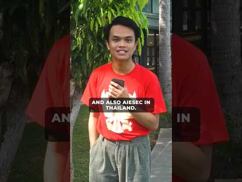 Let’s hear their exchange experience –1| Nicco Ravi | President in Aiesec in Indonesia | Term 22.23