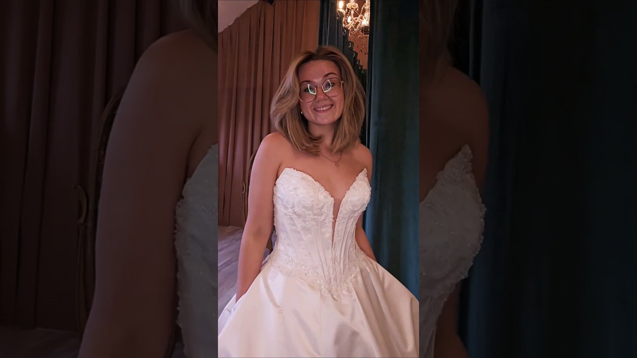 Stop scrolling serving luxury, drama, energy #weddingdressshopping #bridal #weddingdress #fashion