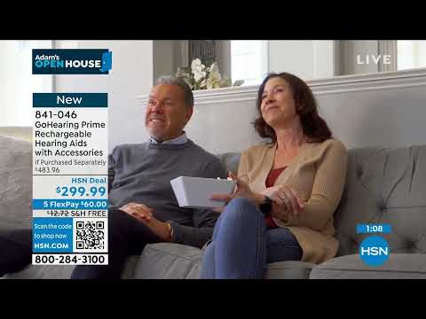 GoHearing Prime Rechargeable Hearing Aids with Accessori...
