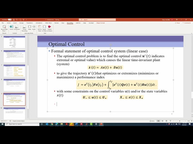 What is Optimal Control | AI Basics | AI Online Course
