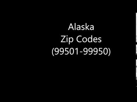Alaska Zip Codes