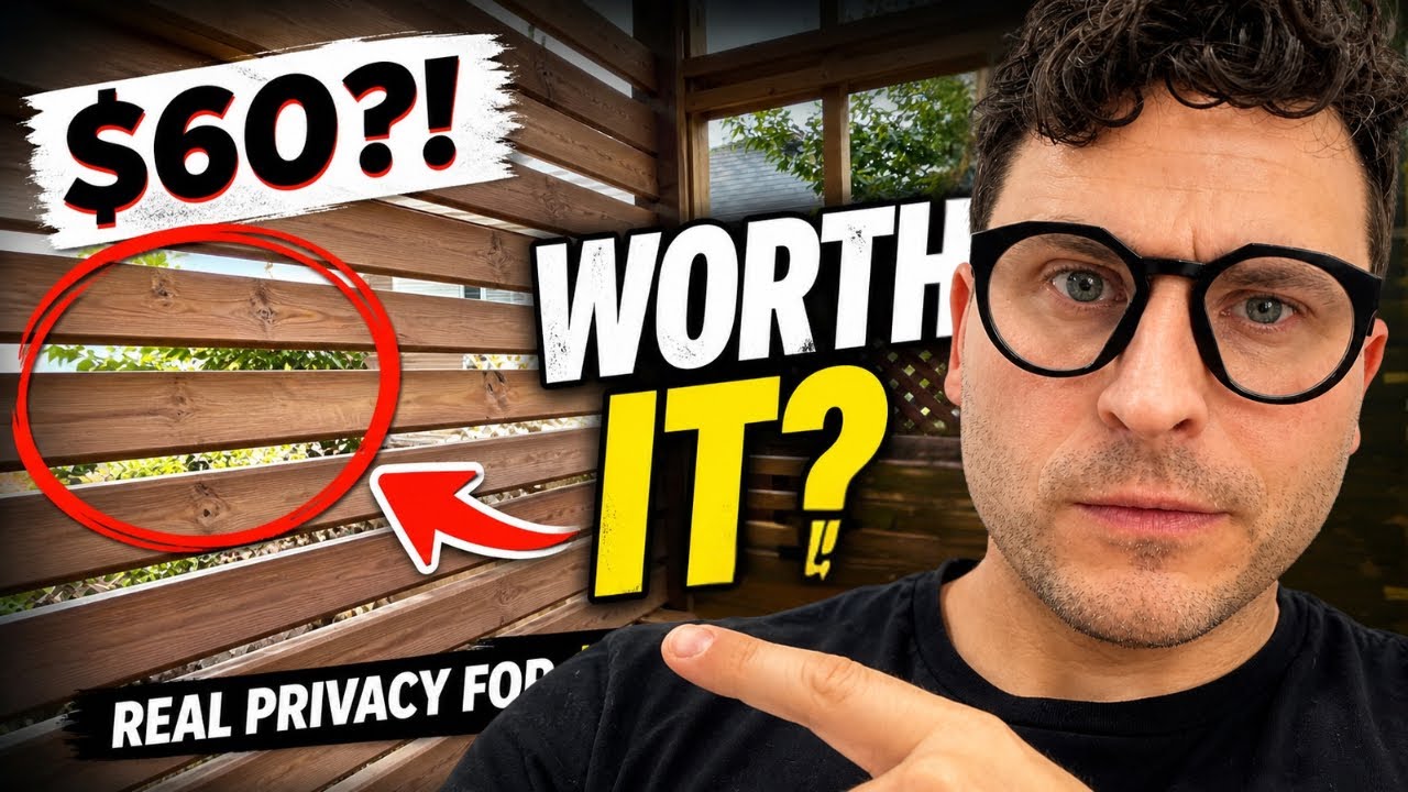 DIY Privacy Shutters For Your DECK