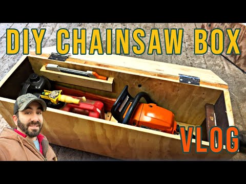 Life in Vermont: Building a DIY Chainsaw box