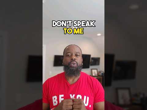 ¿Cómo se dice "Don't Talk To Me" en español? #shorts