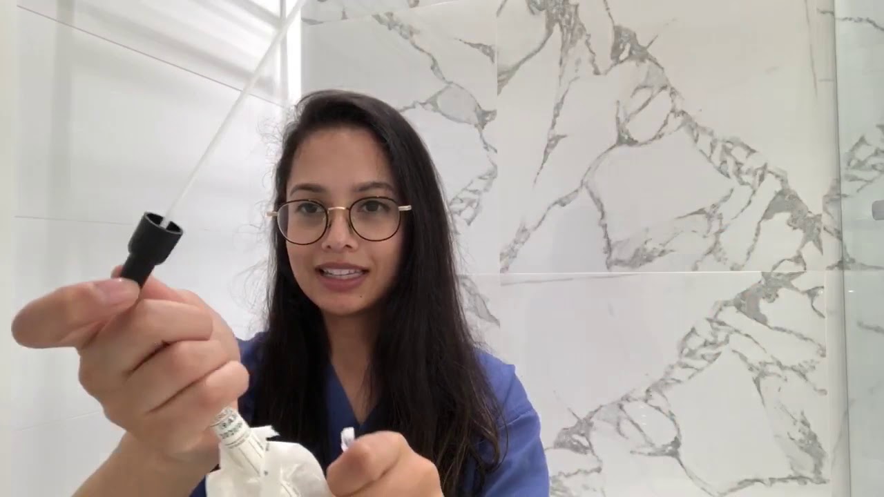 How to take a charcoal swab - Dr Natalie Rout