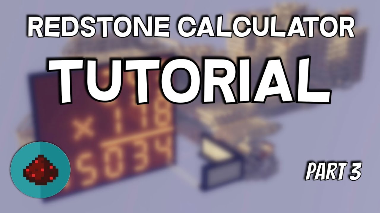 Redstone Calculator Tutorial Part 3 - BCD to Binary
