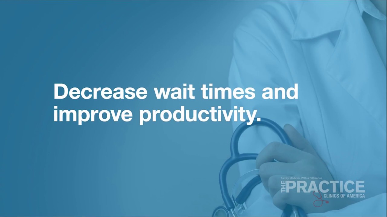 How to decrease wait times and increase productivity.