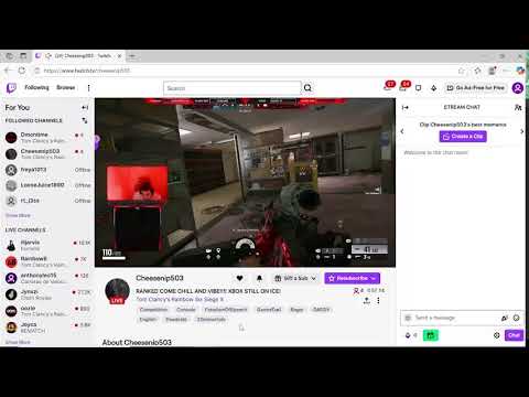 LIVE!! R6SIEGEX RANKED AND MAYBE OTHER GAMES!!!!!! COME CHILL AND VIBE!!!