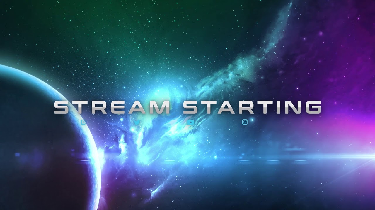 Galaxy Stream Overlay Package by StreamSpell