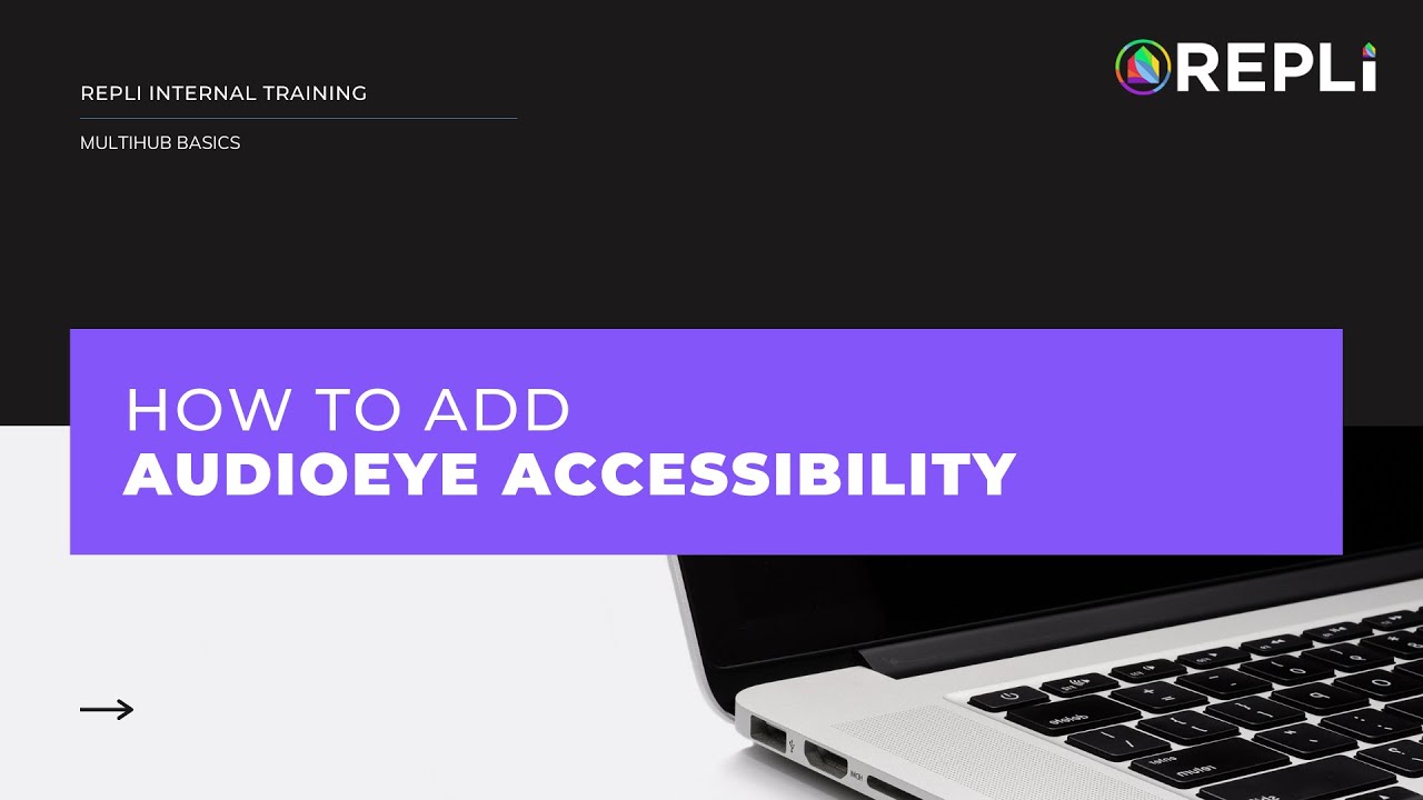 Multihub Basics - AudioEye Accessibility