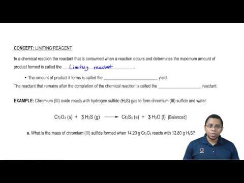 Understanding the limiting reactant or reagent