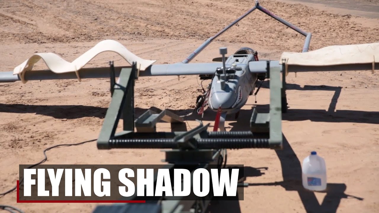 The Flying Shadow | Launching the RQ-7B V2