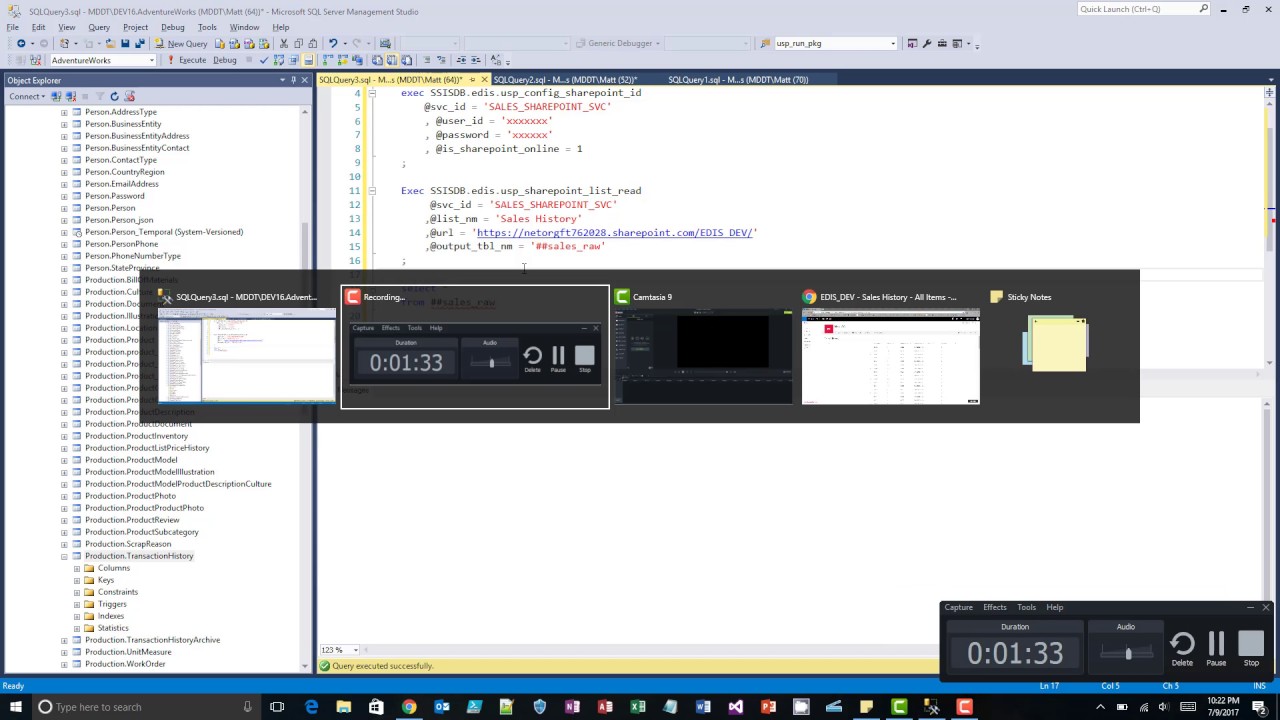 Import SharePoint List to Microsoft SQL Server