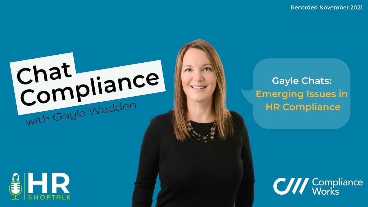 Compliance Series - Emerging issues in HR Compliance