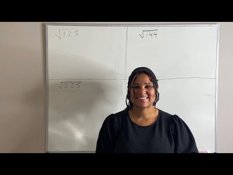 Simplifying the Square Root of a Number. (MathAngel369)