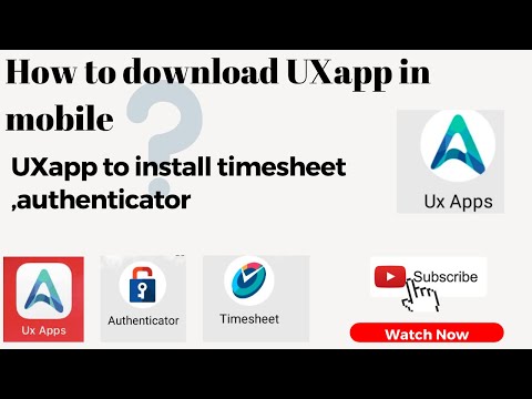 How to Download TCS UX Apps? | How to use Authenticator App to Login in TCS ULTIMATIX