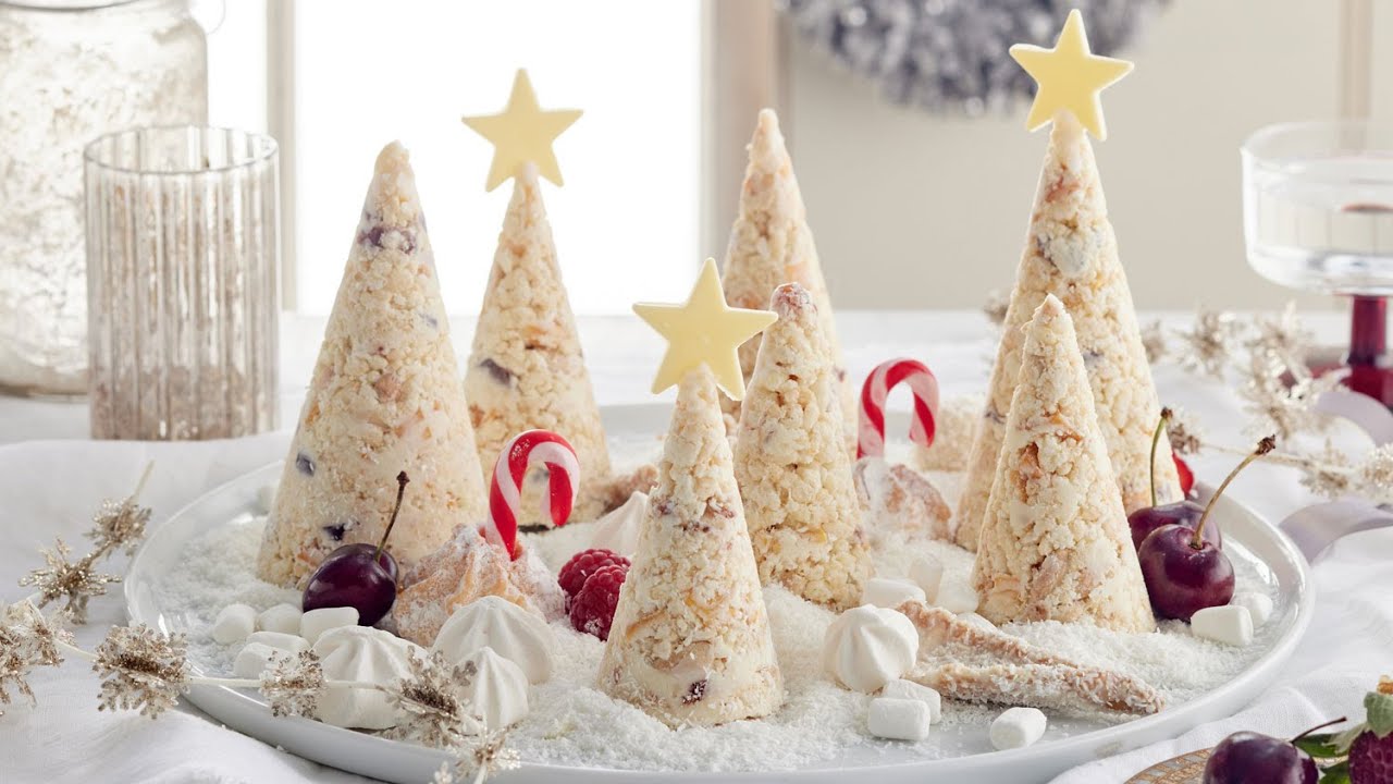 White Christmas Forest Platter Recipe | myfoodbook