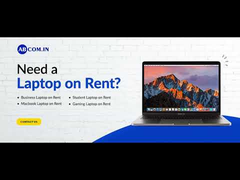 HP Laptop Rental, HP Laptop On Rent in India