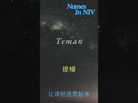 Teman 提幔