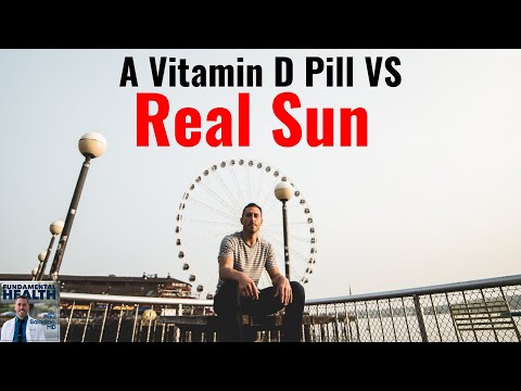 A Vitamin D Pill Vs. Real Sun