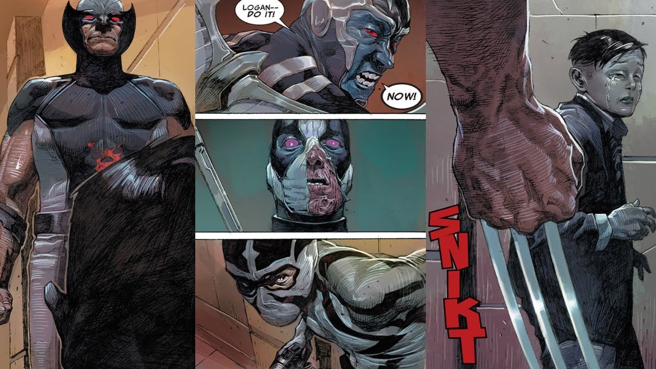 Wolverine Loses It On Deadpool After Taking Down a Child