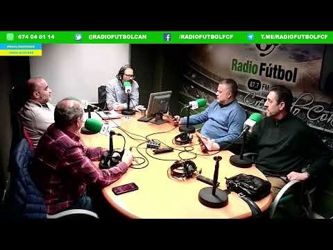 DIRECTO | Escucha RADIO FÚTBOL FCF en vivo • 87.7 FM Cantabria