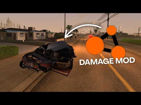 BeamNG Damage Mod (VehDeform) Crashes Compilations Part I - GTA San Andreas
