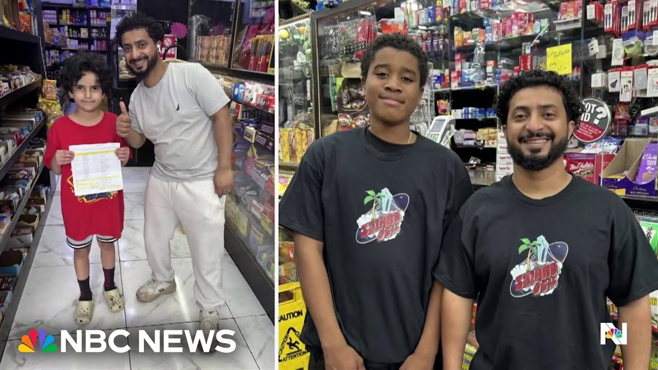Making the grade: Deli owner exchanges groceries for good grades