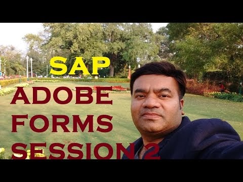 SAP Adobe Forms Session 2 JH SOFTECH