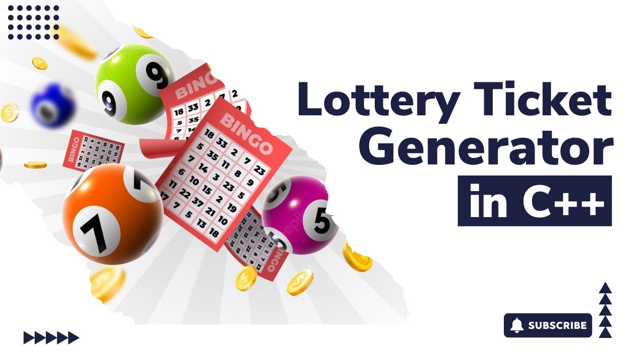 How to create a lottery ticket generator in C++