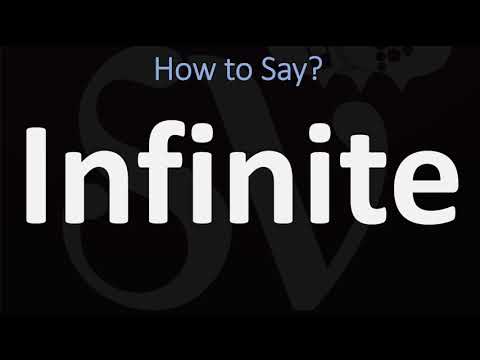 How to Pronounce Infinite? (CORRECTLY)