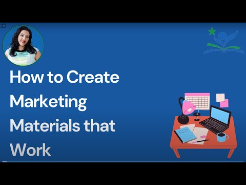 How to Create Marketing Material that works - Nancy Baki - Best Entrepreneur Solutions